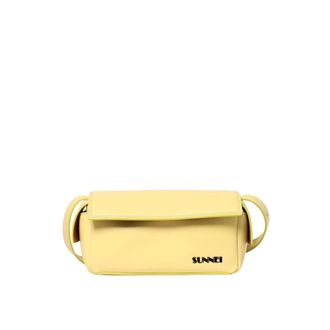 Sunnei Gr&uuml;ne Crossbody-Tasche Stilvoll und Funktional - - Bags - Damen - Gelb - ONE SIZE