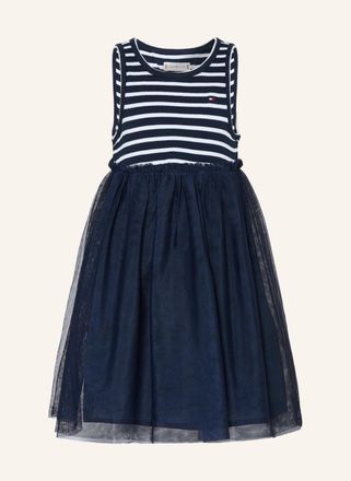 Tommy Hilfiger Kleid Im Materialmix blau