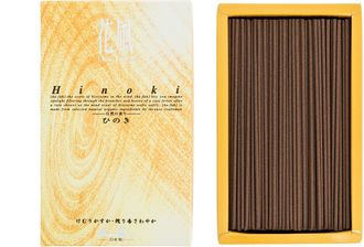 Nippon Kodo Nippon Kodo Japanische Räucherstäbchen Ka-Fuh Japanische Zypresse Hinoki, große Räucherstäbchenbox, raucharmes Räucherwerk