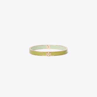Tory Burch Damen Medium Icon Guilloch&eacute; Enamel Bracelet