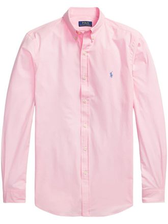 Polo Ralph Lauren t-shirt en coton &agrave; logo Polo Pony brod&eacute; - Rose