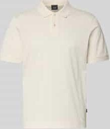 Joop Modern Fit Poloshirt mit Strukturmuster Modell Roberto