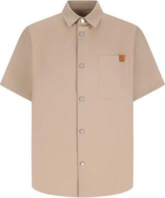 Darkpark Darkpark, Homme, Chemises, Beige, Taille: L Chemise &agrave; manches courtes Karl