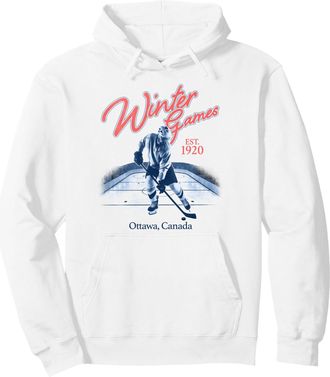 Trendy Apparel Winter Games Ottawa Canada Est.1920 Hocky Pullover Hoodie