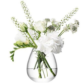 LSA International LSA Flower Mini Tisch Vase H9.5cm Klar