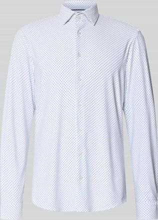 Jake*s Slim Fit Business-Hemd mit Kentkragen