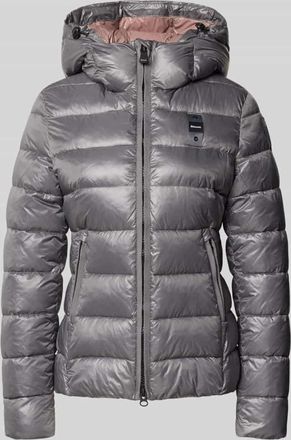 Blauer Jacke in Stepp-Optik Modell CAROLL