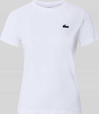 Lacoste Sport Slim Fit Sport-T-Shirt aus Baumwoll-Mix