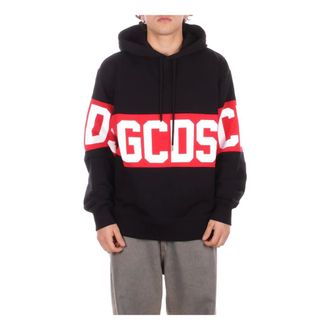 GCDS Gcds, Herren, Sweatshirts & Hoodies, Schwarzk, SGr&ouml;&szlig;e