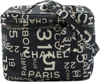 Chanel Sac Vanity Pre-owned - Femme - Pre-owned - Noir - Taille: ONE Size