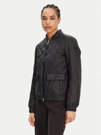Geox Bomberjacke Amabel W5520F T3132 F9000 Schwarz Regular Fit