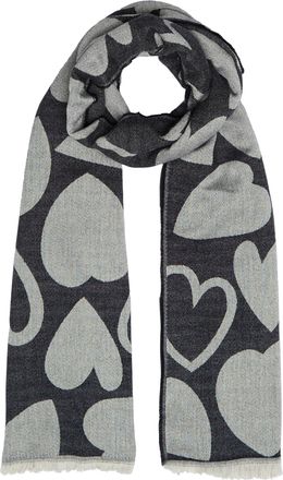 s.Oliver Schal mit Fransen und Artwork