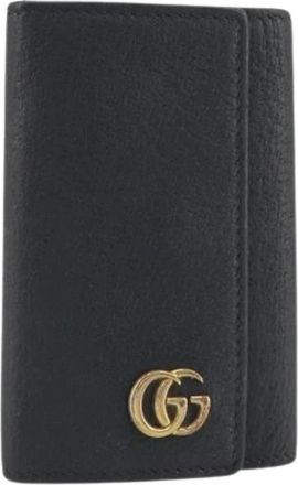 Gucci Porte-cl&eacute;s doccasion - Femme - Pre-owned - Noir - Taille: ONE Size