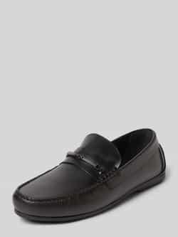 Calvin Klein Lederloafers mit Label-Applikation Modell DRIVER