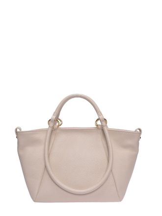Roberta M Beige Rindsledertasche
