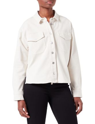 Comma Damen Jacke Jacke, 8009 beige, 36