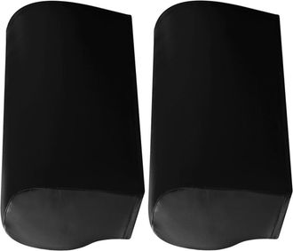 BESPORTBLE Homoyoyo wasserdichte PU Sofa Armlehnenbez&uuml;ge Elastische Dehnbare Armlehnen&uuml;berz&uuml;ge f&uuml;r Sofa und Sessel Schwarzer M&ouml;belschutz f&uuml;r Wohnzimmer Einfache 