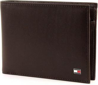 Tommy Hilfiger Geldbörse Eton Wallet Brown Dunkelbraun