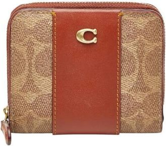 Coach unisex, Pre-owned, Brun, Taille: ONE Size Portefeuille en cuir PVC Pre-owned