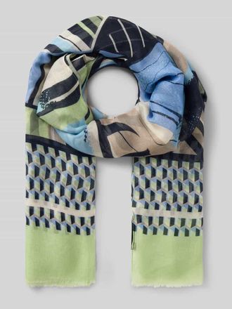 Betty Barclay Schal aus reiner Viskose mit Fransen-Abschluss