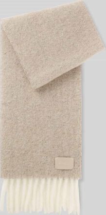 HUGO BOSS Schal mit Label Patch