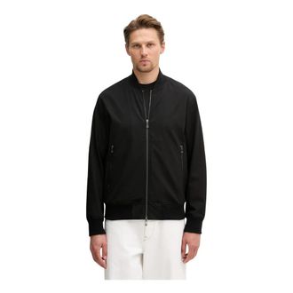 A|X Armani Exchange Minimal Bomberjacke mit Rei&szlig;verschluss - - Jackets - Herren - Schwarzk - L