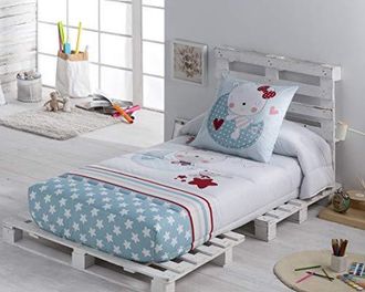 Tejidos JVR Moon Verstellbar, Baumwolle, einfarbig, CAMA 105 cm