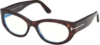 Tom Ford Femme, Accessoires, Brun, Taille: 54 MM Lunettes de vue