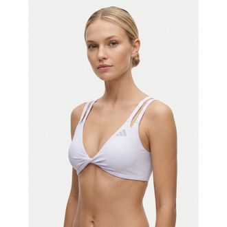 adidas Sport-BH Optime Workout Reversible Twist Light Support Bra KS6053 Helllila