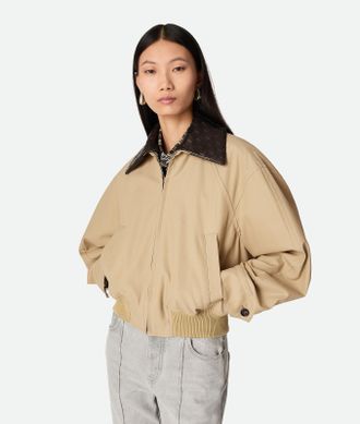 Bottega Veneta Blouson Aus Baumwolltwill - Bottega Veneta