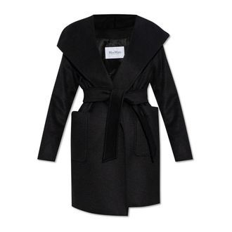 Max Mara Wollmantel Rialto - - Coats - Damen - Schwarzk - S