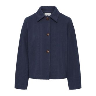 Ichi Ihkate Cable JA Jakker 20124586 - - Jackets - Damen - Blau - XS