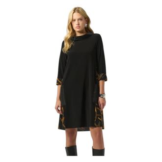 Joseph Ribkoff Femme, Robes, Noir, Taille: 50 FR abiti Poliestere