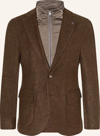 Baldessarini Baldessarini Sakko Extra Slim Fit Mit Herausnehmbarer Blende braun