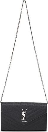 Saint Laurent Crossbody Bags - Umh&auml;ngetasche aus Leder - Gr. unisize - in Schwarz - f&uuml;r Damen