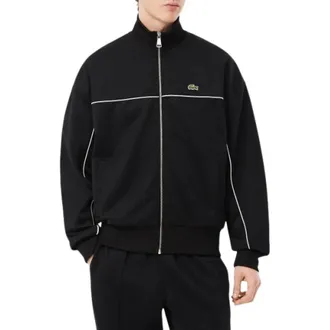 Lacoste Homme, Sweatshirts et sweats &agrave; capuche, Noir, Taille: L SweaT-shirt z detalami z akcentami