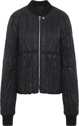 Moncler Femme, Vestes, Noir, Taille: 36 FR Geocamo Flight Jacket