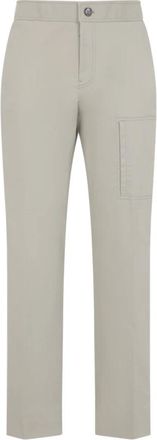 Brioni Homme, Pantalons, Beige, Taille: M Pantalon Sanremo