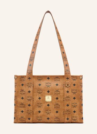 MCM Mcm Shopper Aren Visetos Small braun