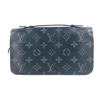 Louis Vuitton Portefeuille Long Monogram Eclipse (Bi-fold) Pre-owned - Homme - Pre-owned - Noir - Taille: ONE Size