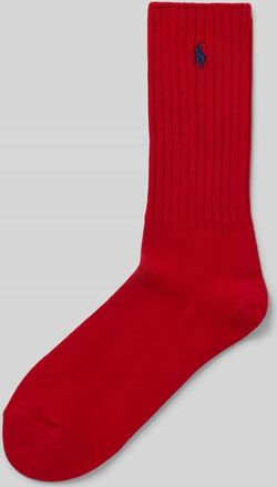 Ralph Lauren Socken mit Label-Stitching Modell CREW SOCK