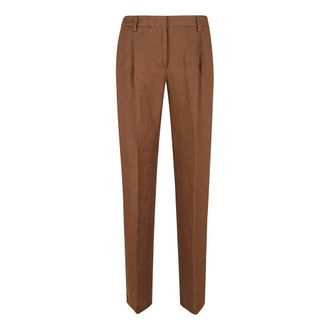 Lardini Damen, Hosen, Braun, SGr&ouml;&szlig;e