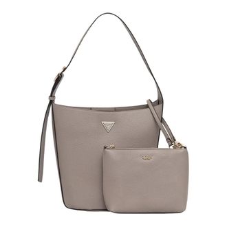 Guess Meridian Tote - Femme - Sacs - Beige - Taille: ONE Size