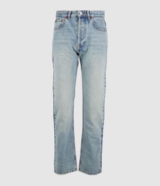 Isabel Marant Jean Daya Cropped Vintage Blue, D&eacute;fil&eacute;