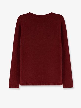 Max Mara Womens Sweater Wool And Cashmere Red