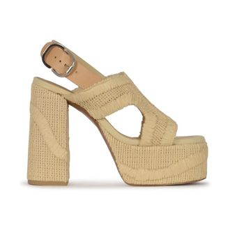 Castaner Femme, Chaussures, Beige, Taille: 37 EU High Heel Sandales