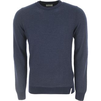 Brooksfield Round-Neck Strickwaren - - Knitwear - Herren - Blau - 3XL