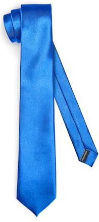 Ladeheid Cravate classique pour hommes, brillante, parfaite pour le bureau et les festivités, couleurs variées - Idéale pour les réunions daffaires, mariages T