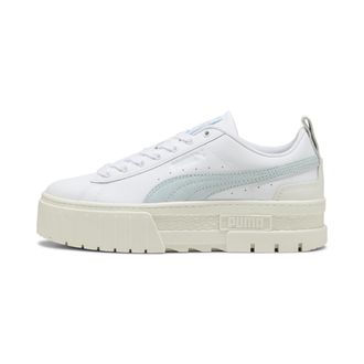 Puma Sneakers Mayze Lux Femme, Chaussures, Blanc, 35.5