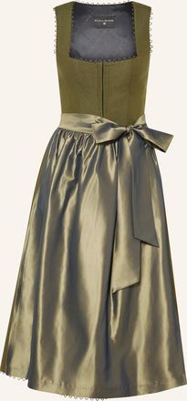 Kinga Mathe Kinga Mathe Dirndl M&uuml;nchen Mit Leinen gruen
